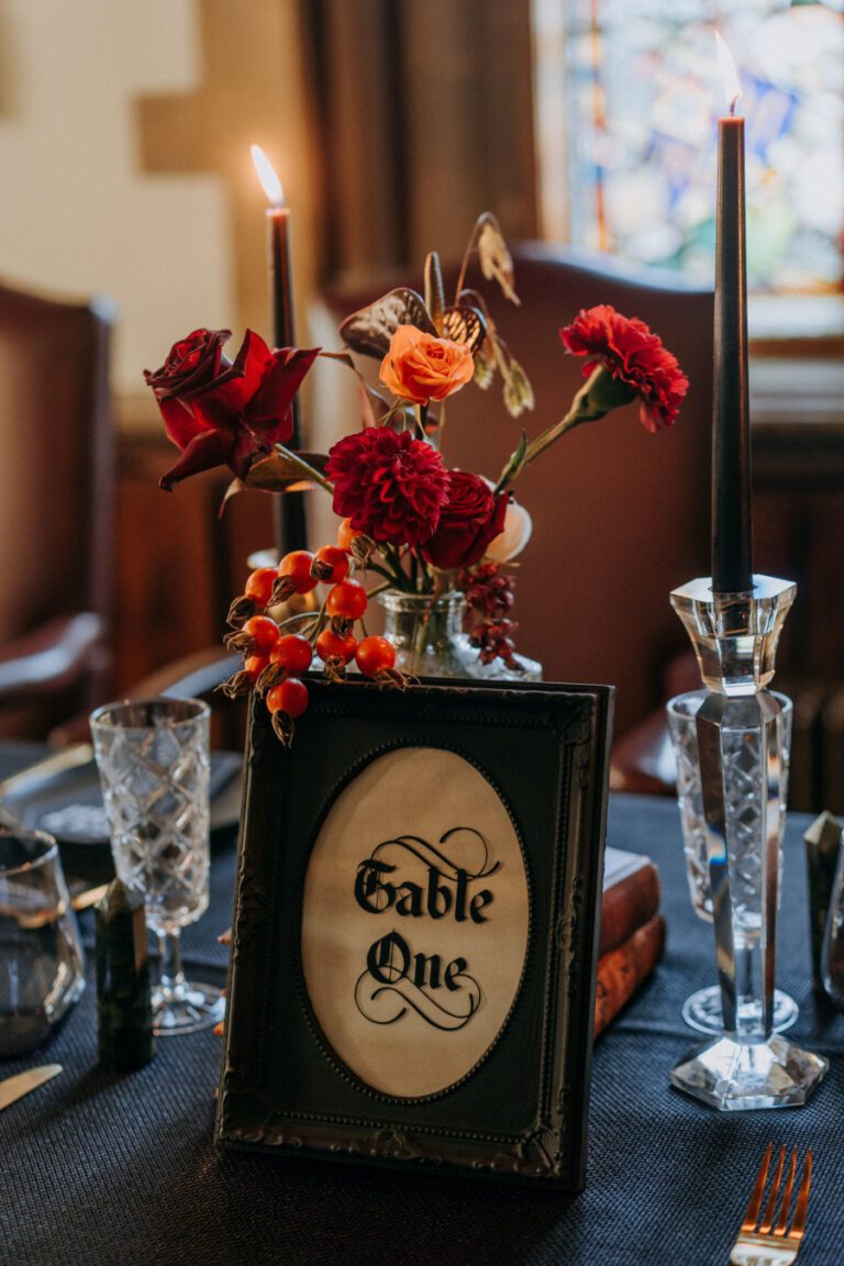 Gothic Morticia Wedding Dress - Felicity Westmacott