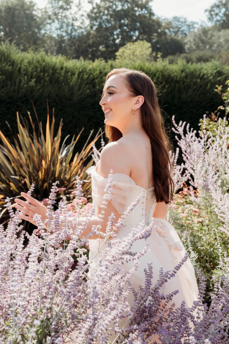 Bespoke Wedding Dress Photoshoot in Hampshire - Felicity Westmacott